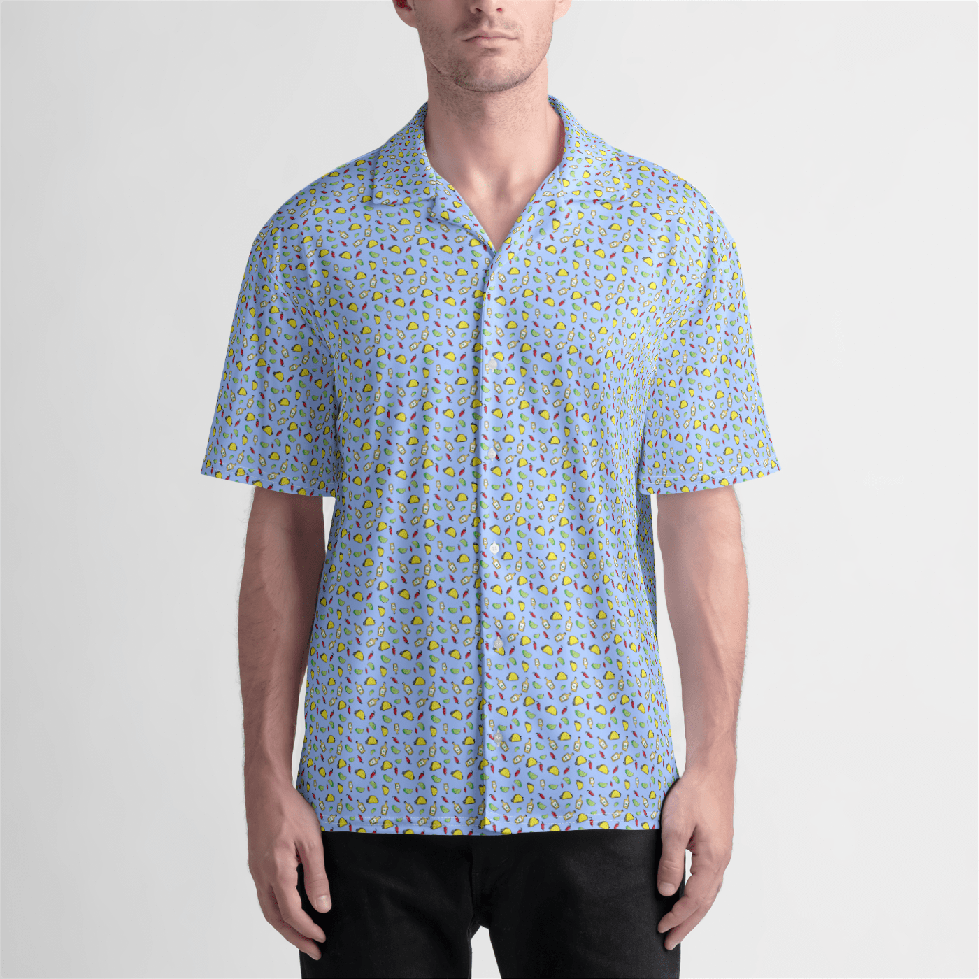 Taco y Tequila Dockhouse Shirt - Blue – Calo